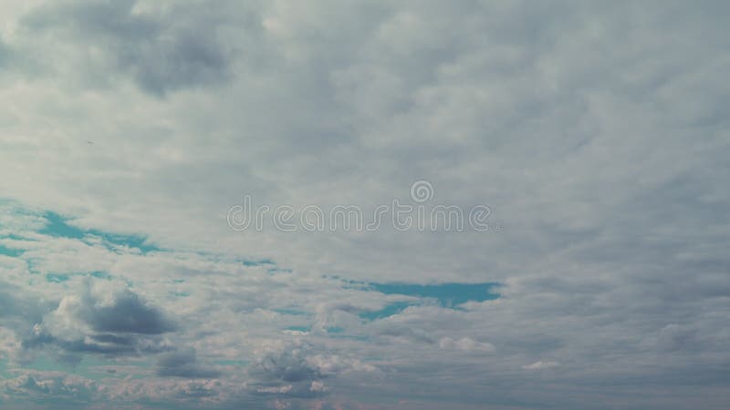Layers of Different Cloud Types with Blue Skies Cloudscape Background ...