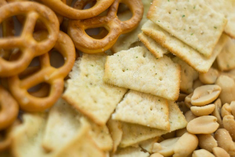 Layers of different snacks stock photo. Image of stack - 72083020