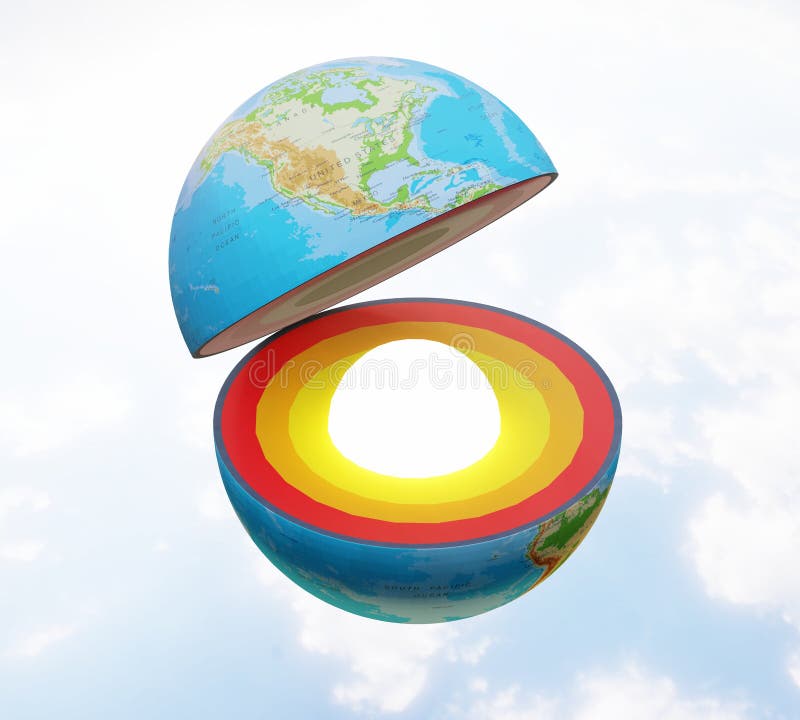 Layers of the Earth Internal Structure Diagram Stock Illustration ... Layers of the Earth Internal Structure Diagram Stock Illustration ...