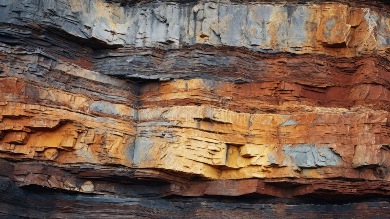 Layers earthy texture stock photo. Image of strata, composition - 369752986