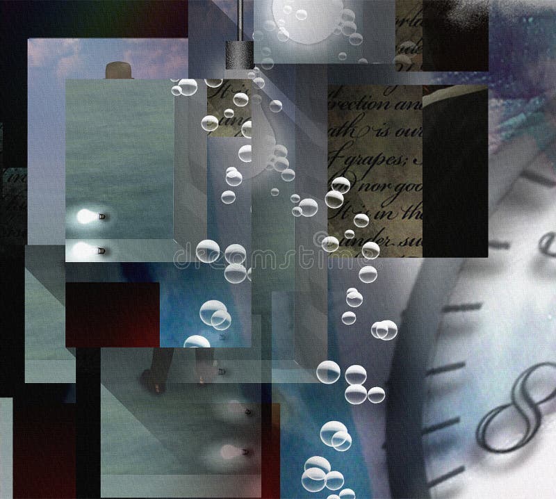 The Layers of Existence stock illustration. Illustration of design ...