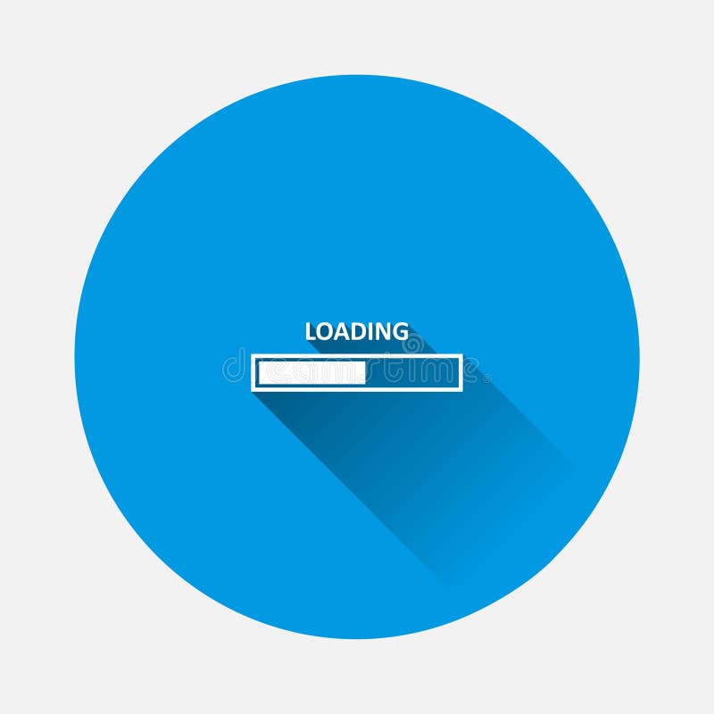 Blue Loading Page Icon Stock Illustrations – 960 Blue Loading Page Icon ...