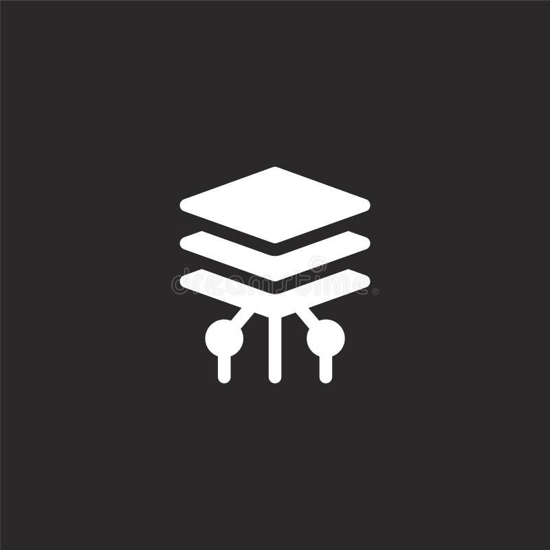 Layers Icon. Filled Layers Icon for Website Design and Mobile, App ...