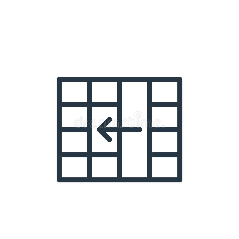 Layers Icon Vector from Spreadsheet Concept. Thin Line Illustration of ...