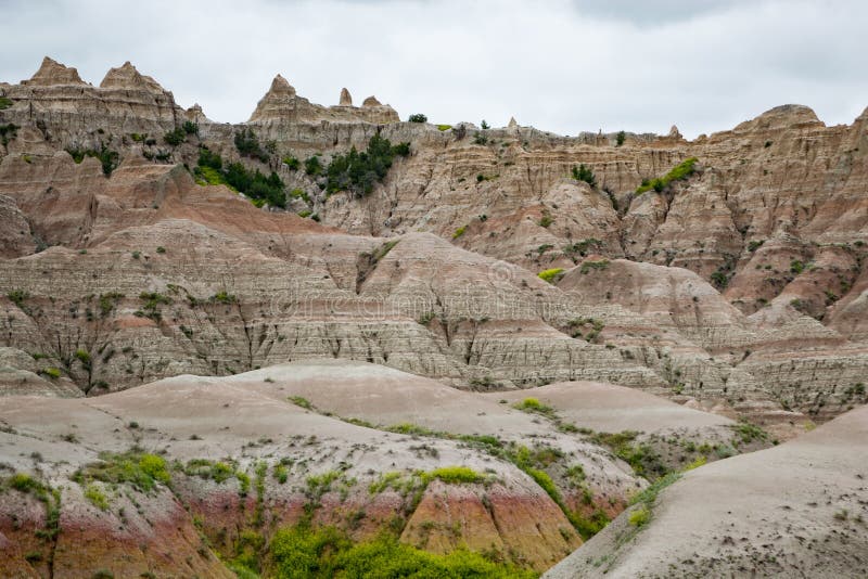 Layers in the Badlands stock image. Image of alberta - 10492097