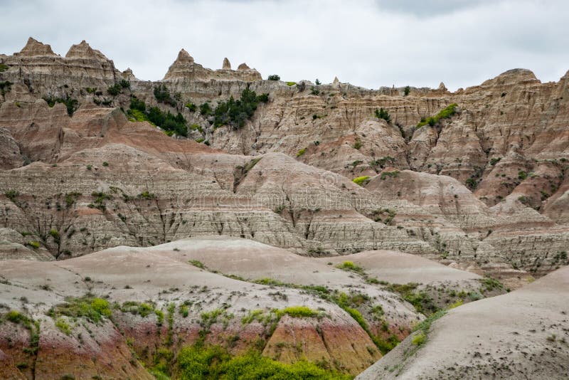 Layers in the Badlands stock image. Image of alberta - 10492097