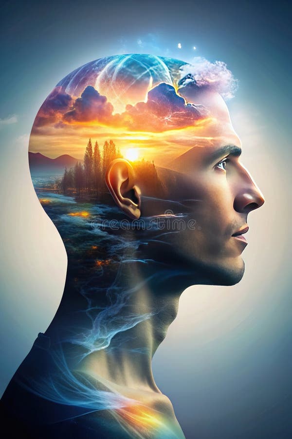 Layers of the Mind. a Visual Exploration. Captures a Multi-layered ...