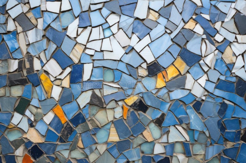 Layers of Mosaic Tile Sheets Stock Image - Image of generative, tile ...
