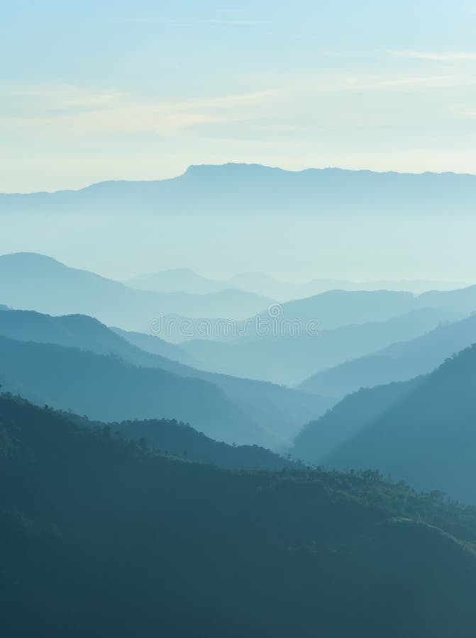 Layers of mountain stock image. Image of distant, hiking - 33640953