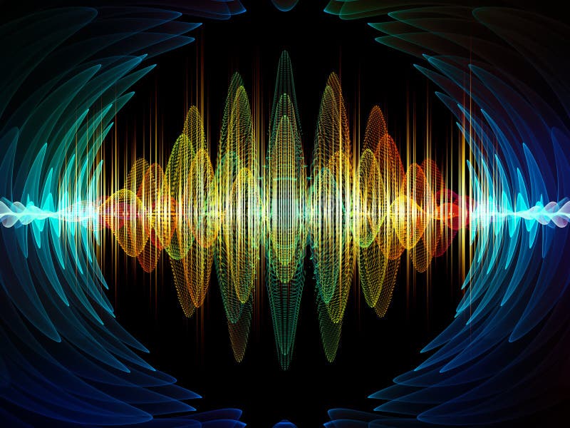 Layers of Oscillation stock illustration. Illustration of background ...