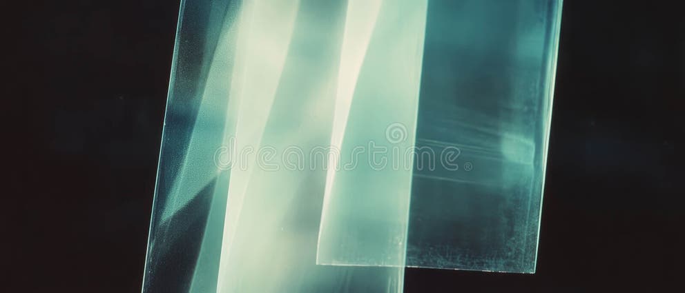 Layers of Partially Transparent Film Create Intriguing Textures and ...