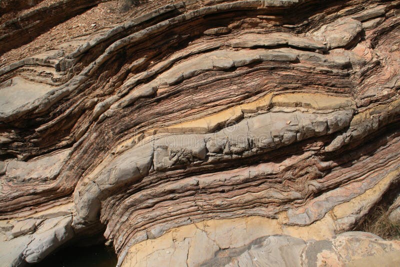 Layers Of Rock Royalty Free Stock Photos - Image: 15537168