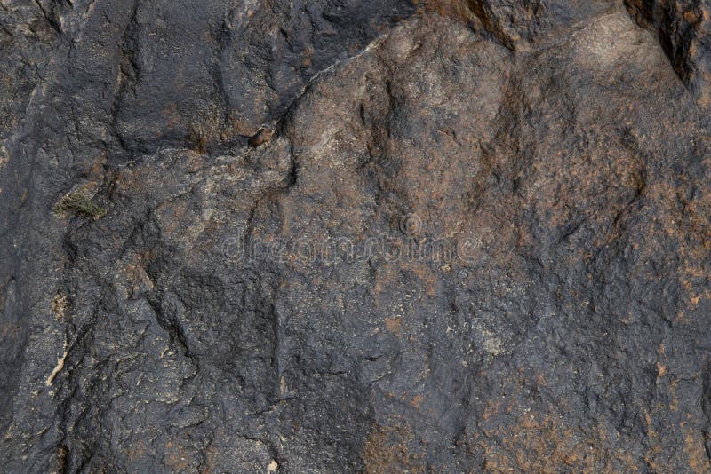 Layers of Rock Weathered and Eroded by Water and Wind Stock Photo ...