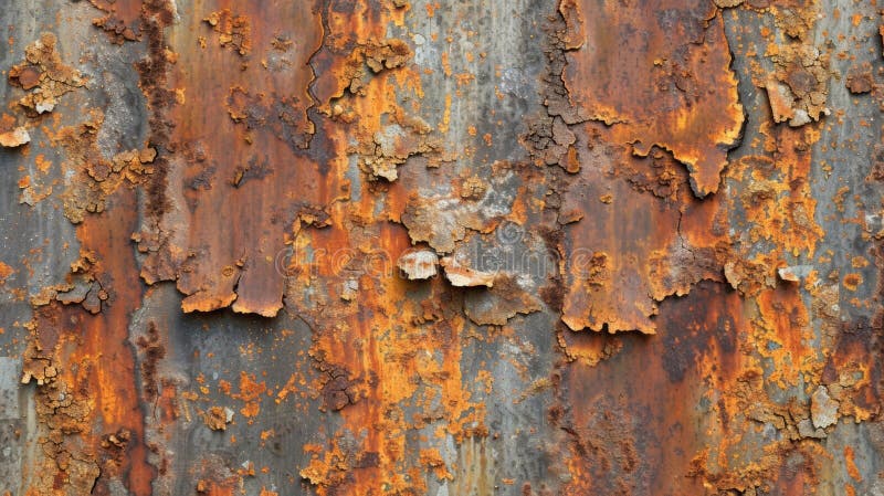 Layers upon Layers of Rust Create a Chaotic and Abstract Pattern on ...