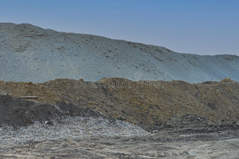 Layers of Sand stock image. Image of ground, impact - 245495181