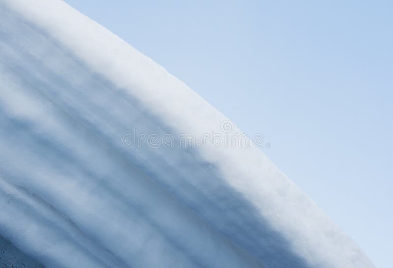 Layers of snow stock image. Image of frost, beautiful - 18330519