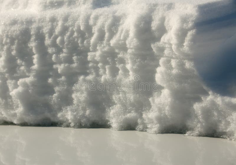 Layers of Snow stock photo. Image of weather, snow, layer - 43602264