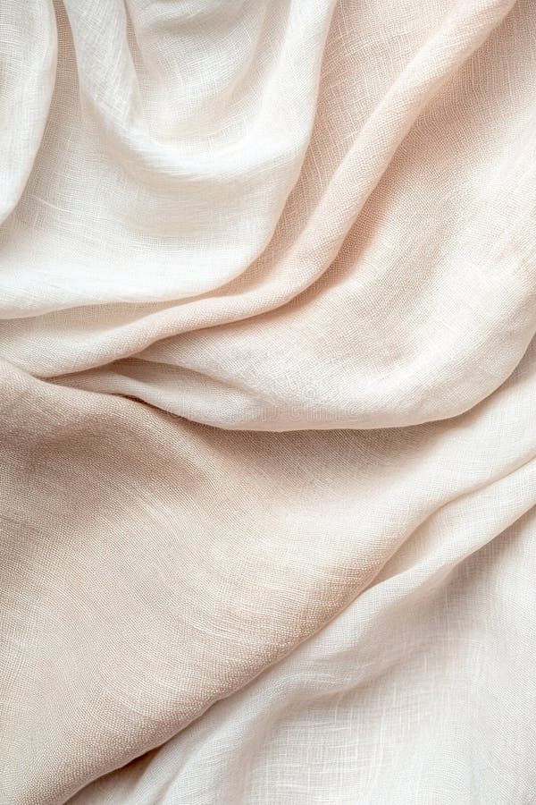 Layers of Soft Linen and Woolen Textiles Create a Serene Backdrop with ...