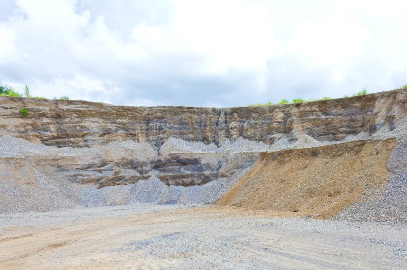 Layers of soil and rock stock photo. Image of roads, backdrop - 26354058