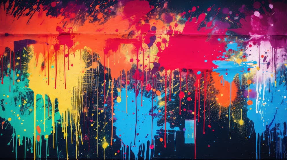 Layers spray paint texture stock illustration. Illustration of texture ...