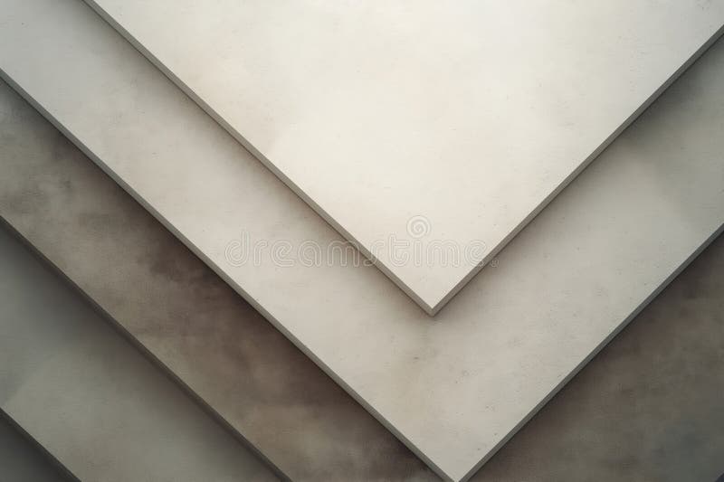 Layers of Textured Concrete Slabs Arranged in a Geometric Pattern ...