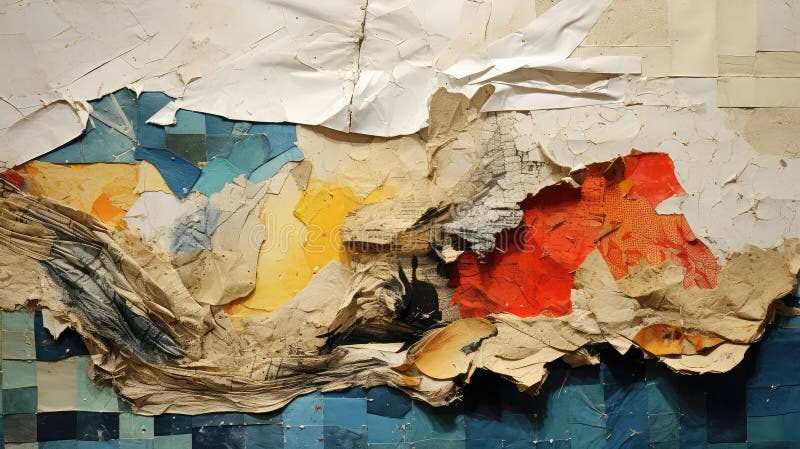 Layers textured paper stock illustration. Illustration of dynamic ...