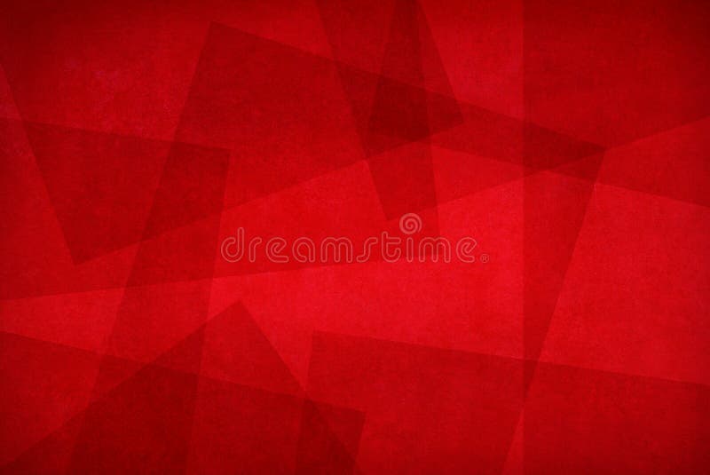 Layers of Textured Transparent Material on Red Background in Shapes of ...