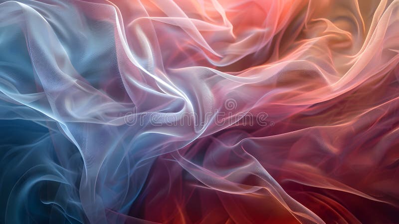 Layers of Translucent Veils Abstract Background - Ethereal Visual ...