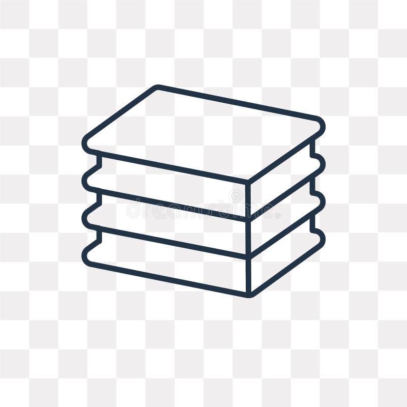 Layers Linear Icon. Modern Outline Layers Logo Concept on White Stock ...