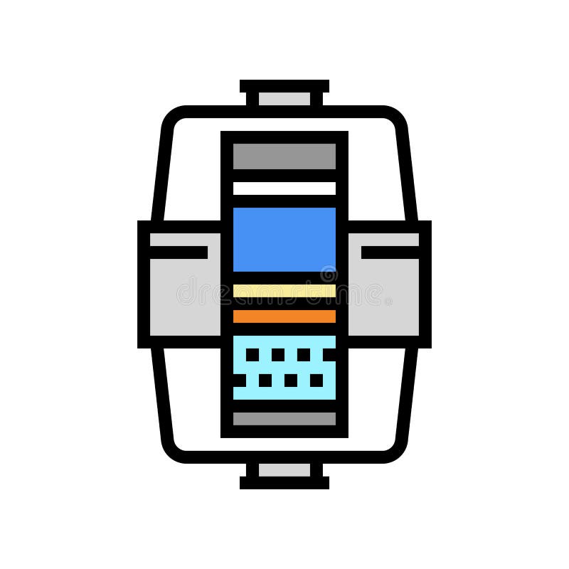 Layers in Water Filter Color Icon Vector Illustration Stock Vector ...