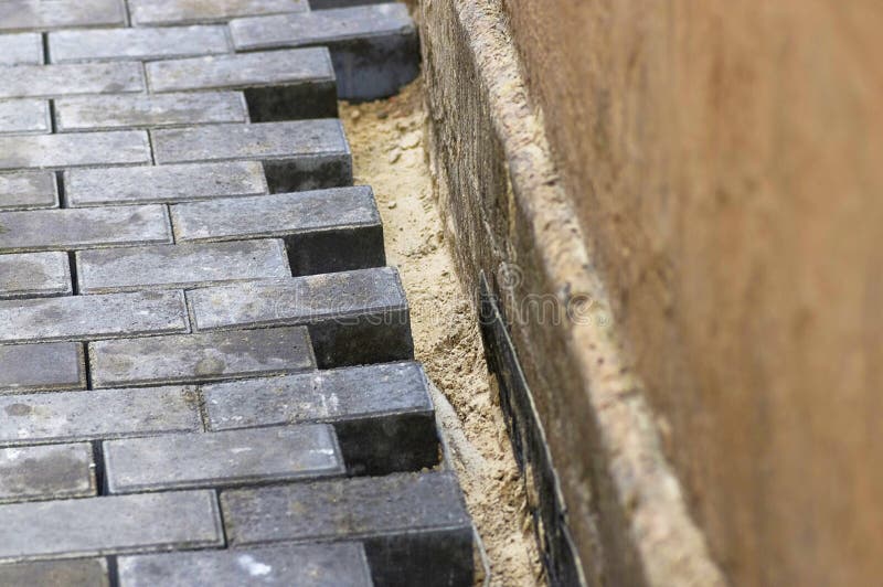 Paving slab close-up stock photo. Image of path, sidewalk - 103922848