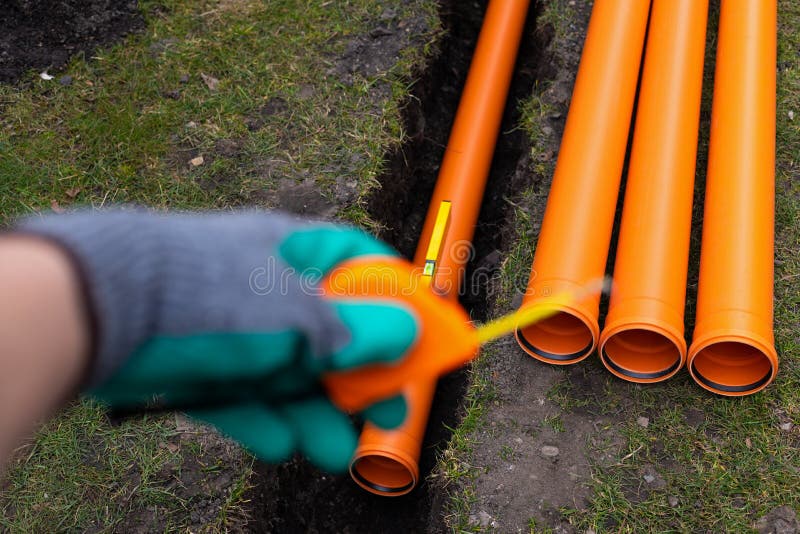 Sewage pipe stock image. Image of infrastructure, industry - 221215273