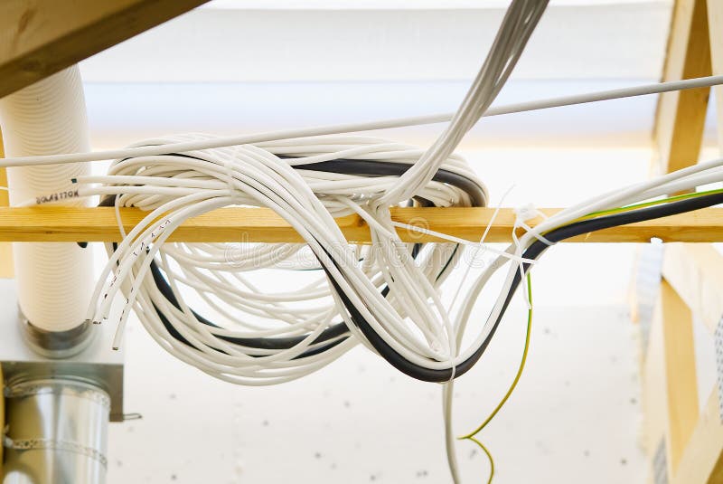 Laying of Electrical and Other Engineering Systems in a New Building ...