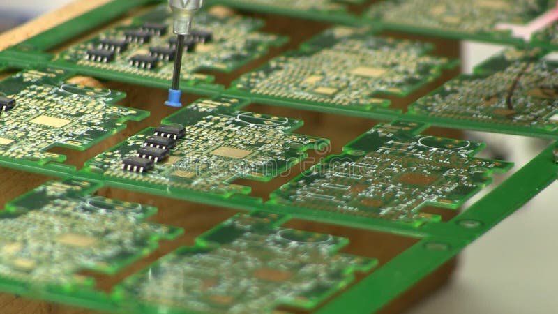 Laying Out Circuit Components Stock Footage - Video of circuit ...