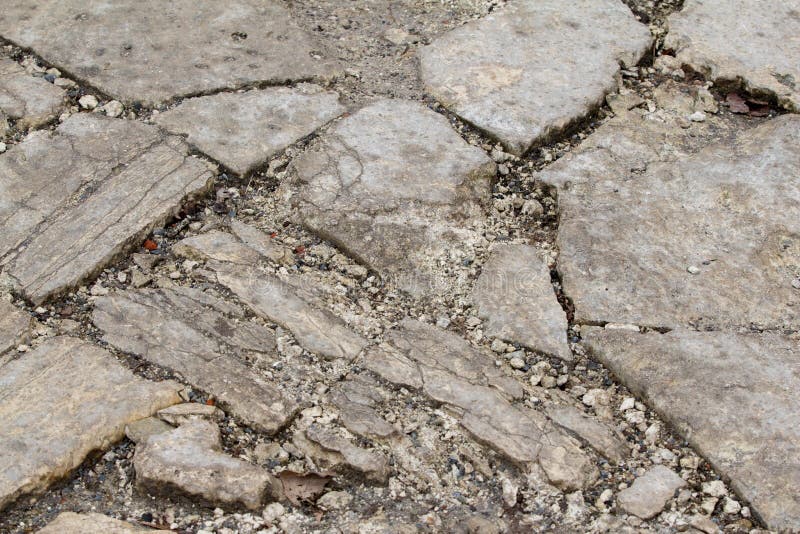 Laying of wild stone stock photo. Image of cement, ancient - 88753806