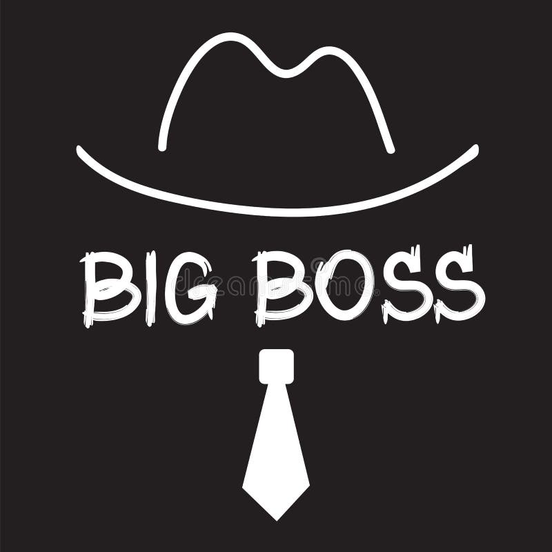 Big Boss Quote Lettering. Calligraphy Inspiration Graphic Design ...