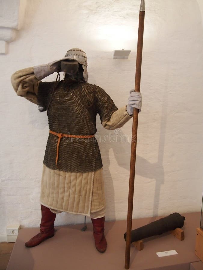 The Layout of the Ancient Russian Warrior. Editorial Photo - Image of ...