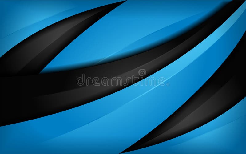 Layout BackgModern Dark and Colorful Blue Abstract Sharp Vector ...