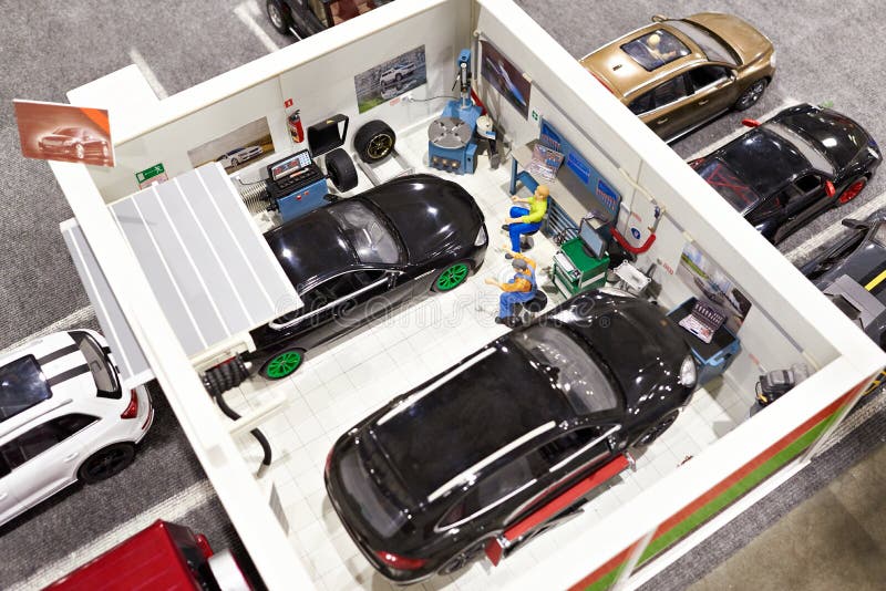 Layout car service stock image. Image of repairing, garage - 94470099