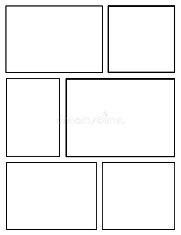 Manga Panels Template Stock Illustrations – 22 Manga Panels Template ...