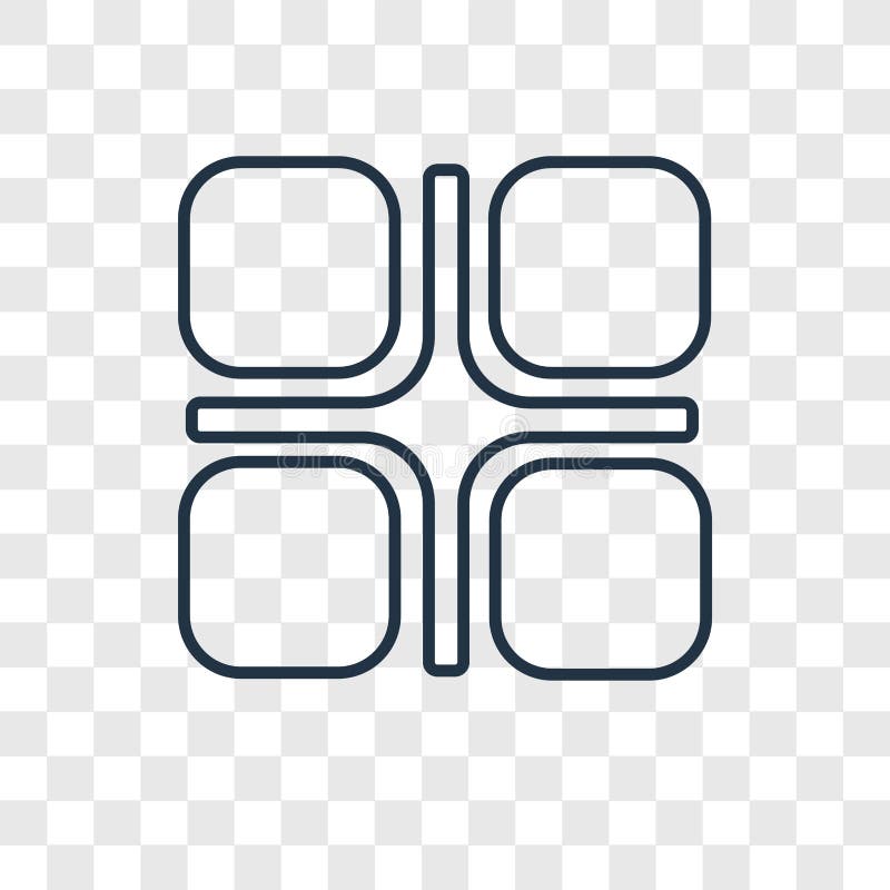 Layout Icon Vector Isolated on White Background, Layout Sign Stock ...