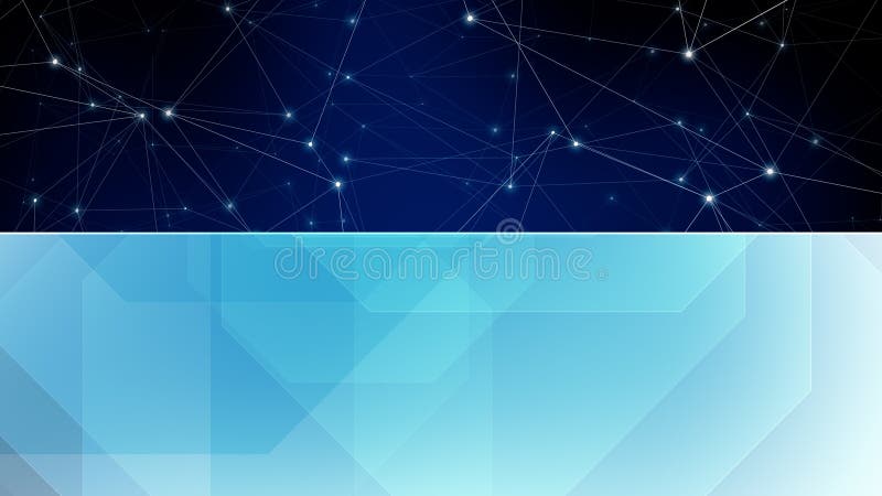 Template for Connected Layout Background with Space for Copy, Clear ...