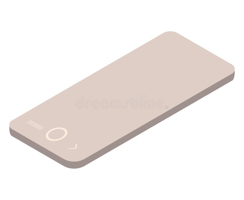 Layout De Celular Em Perspectiva Ilustração do Vetor - Ilustração de ...