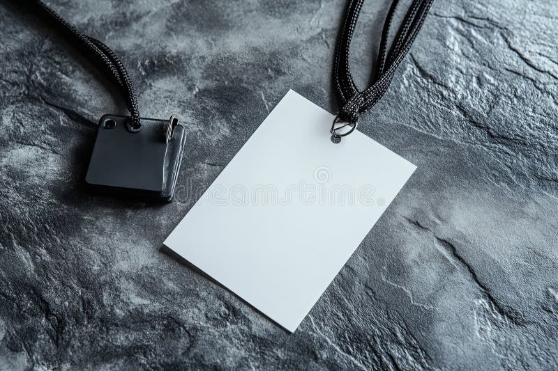 The Layout is Empty on a Gray Background. a Common Blank Label and Name ...