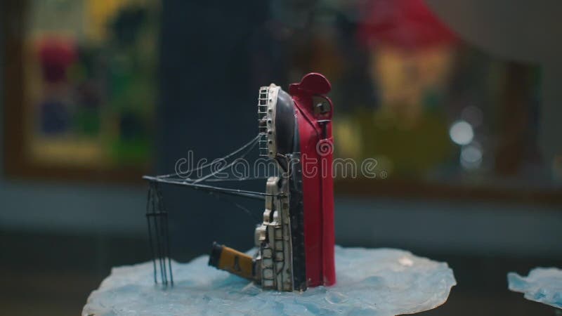 The Layout of Half of the Ship Placed in the Water during the Sinking ...