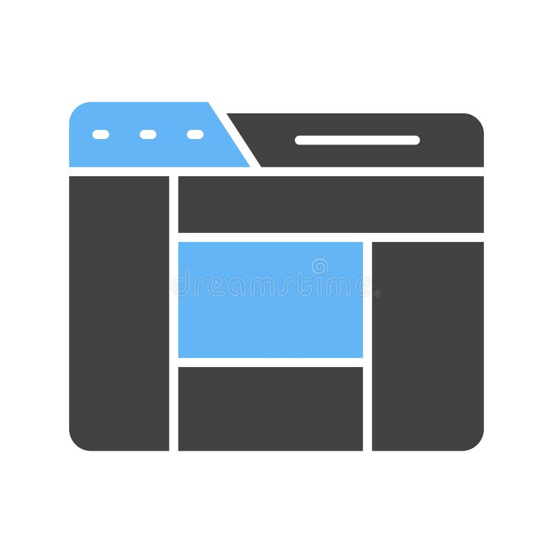 Layout Icon Image. stock vector. Illustration of weblayout - 290212336