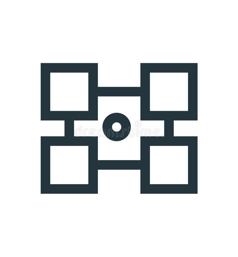 Layout Icon Vector Sign and Symbol Isolated on White Background, Layout ...