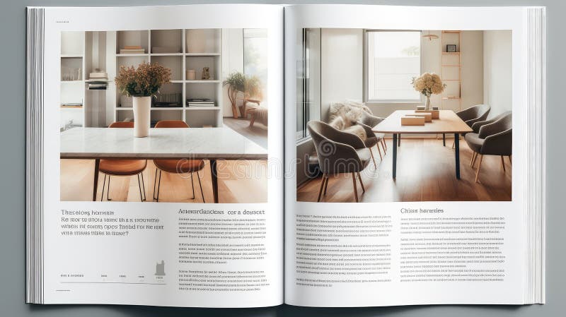 Layout Indesign Table Template Stock Illustration - Illustration of ...