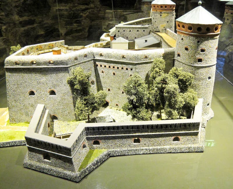 Layout of the old castle stock photo. Image of grey, palace - 73749048
