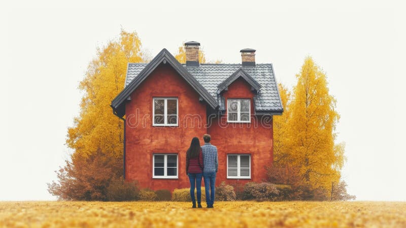 The Layout of a Private House. the Concept of Real Estate Construction ...